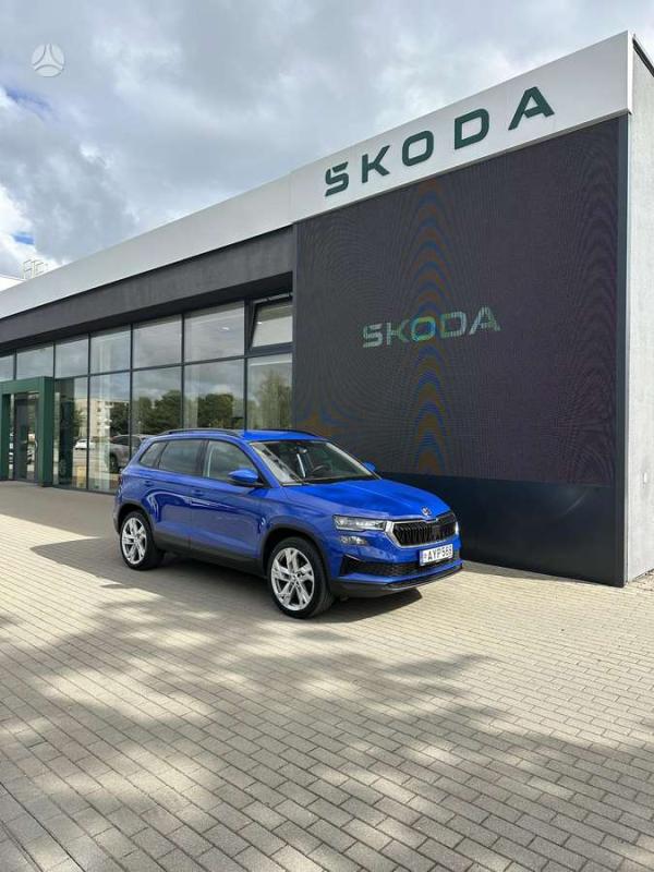 Zils Skoda Karoq 2023 Klaipėda, ar dzinēja tilpumu 1.97 L un nobraukumu 202 tūkst. km par 24980 €, foto 3 vietnē AUTOMOTO.COM.LV