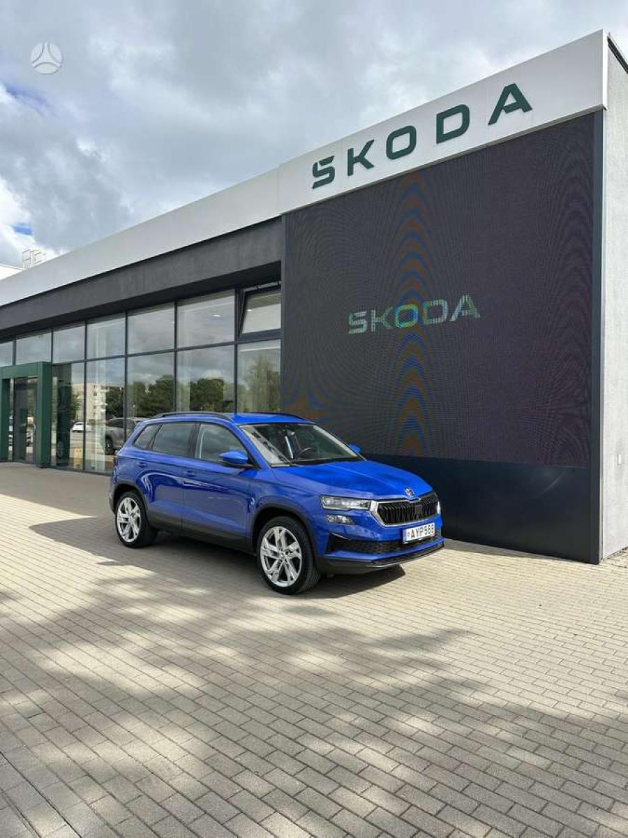 Zils Skoda Karoq 2023 Klaipėda, ar dzinēja tilpumu 1.97 L un nobraukumu 202 tūkst. km par 24980 €, foto 4 vietnē AUTOMOTO.COM.LV