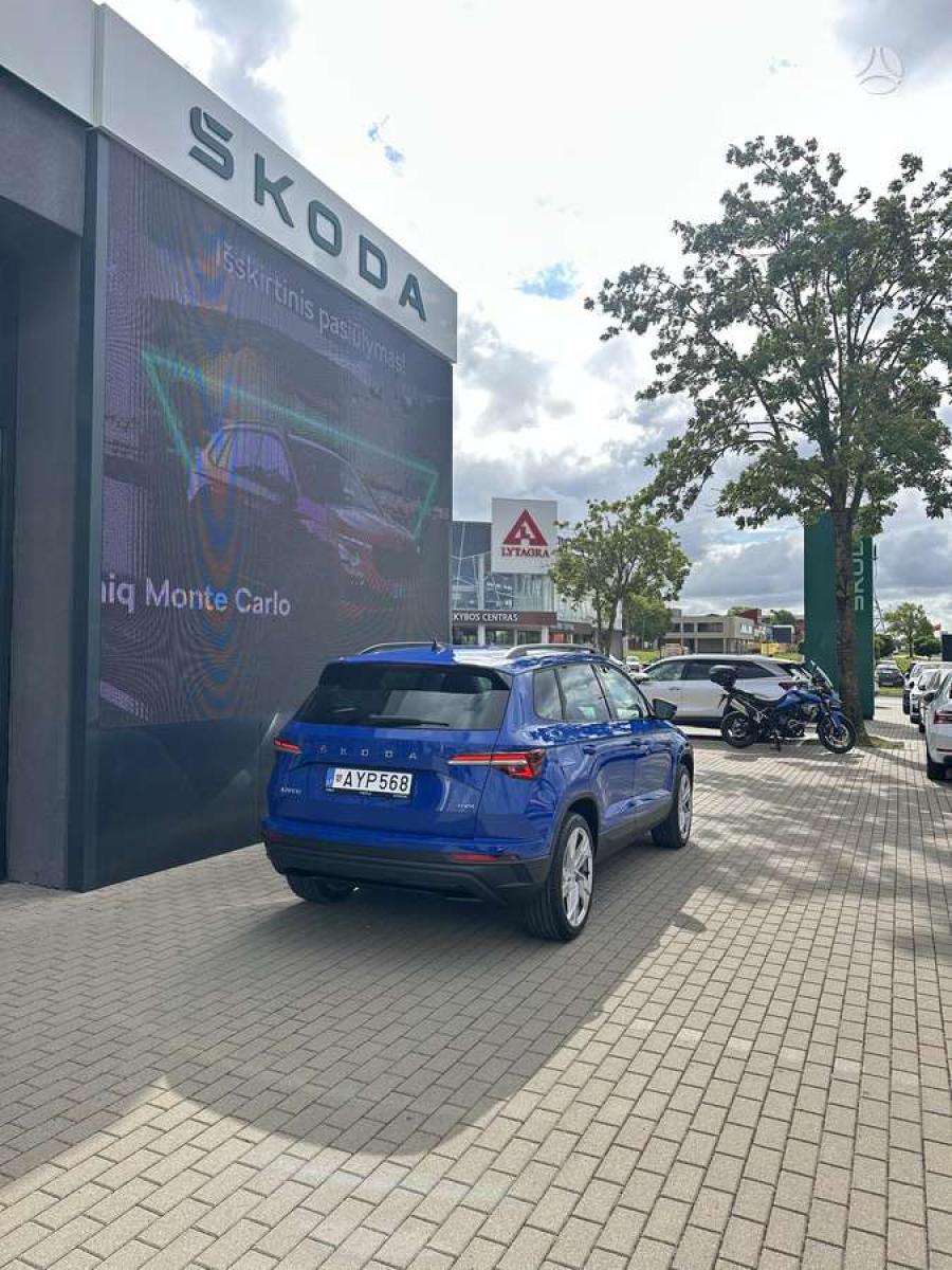 Zils Skoda Karoq 2023 Klaipėda, ar dzinēja tilpumu 1.97 L un nobraukumu 202 tūkst. km par 24980 €, foto 9 vietnē AUTOMOTO.COM.LV