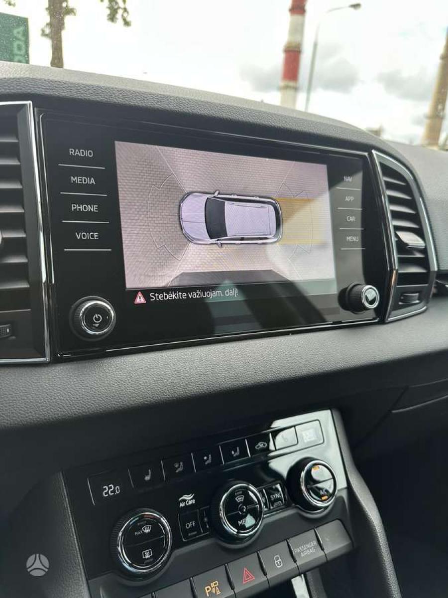 Zils Skoda Karoq 2023 Klaipėda, ar dzinēja tilpumu 1.97 L un nobraukumu 202 tūkst. km par 24980 €, foto 29 vietnē AUTOMOTO.COM.LV