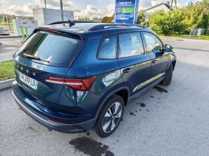 Zils Skoda Karoq 2023 Tauragė, ar dzinēja tilpumu 1.97 L un nobraukumu 200 tūkst. km par 16300 €, foto 6 vietnē AUTOMOTO.COM.LV
