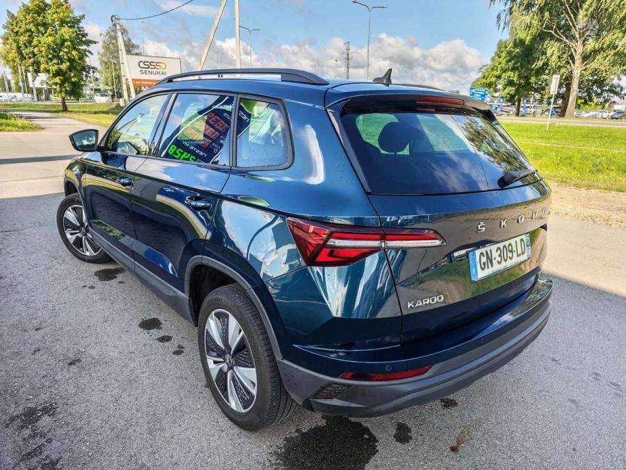 Zils Skoda Karoq 2023 Tauragė, ar dzinēja tilpumu 1.97 L un nobraukumu 200 tūkst. km par 16300 €, foto 8 vietnē AUTOMOTO.COM.LV