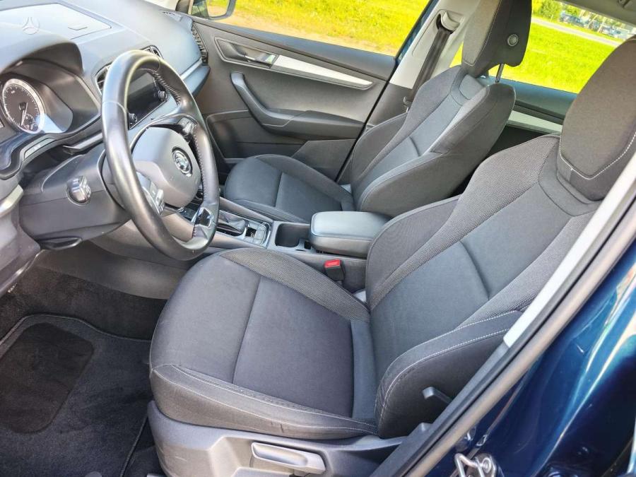 Zils Skoda Karoq 2023 Tauragė, ar dzinēja tilpumu 1.97 L un nobraukumu 200 tūkst. km par 16300 €, foto 14 vietnē AUTOMOTO.COM.LV