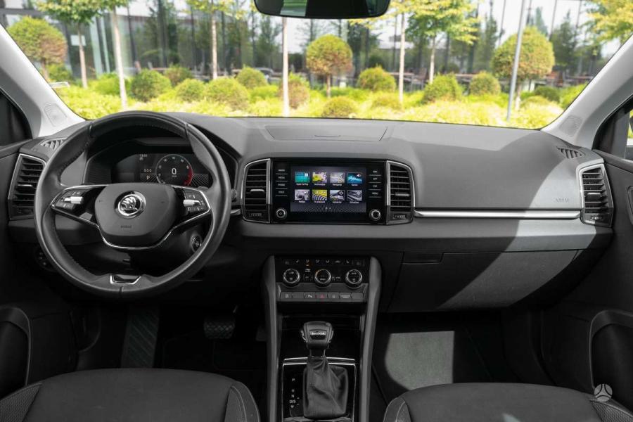 Zils Skoda Karoq 2023 Viļņa, ar dzinēja tilpumu 1.50 L un nobraukumu 83 tūkst. km par 25900 €, foto 13 vietnē AUTOMOTO.COM.LV