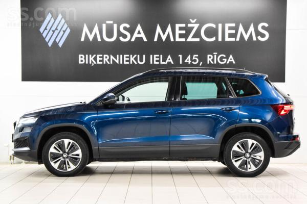 Zils Skoda Karoq 2023 Rīga, ar dzinēja tilpumu 1.50 L un nobraukumu 44 tūkst. km par 22590 €, foto 6 vietnē AUTOMOTO.COM.LV