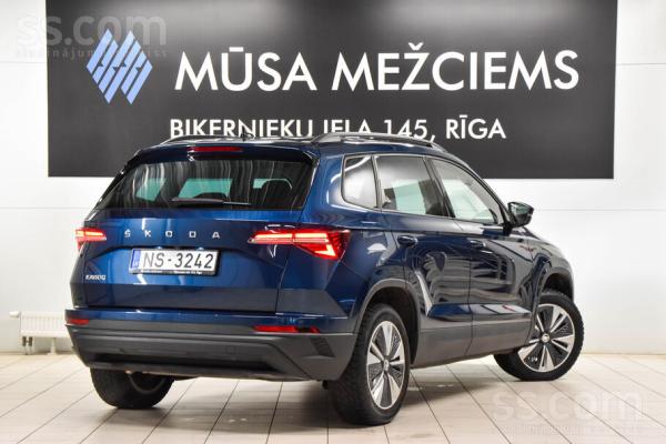 Zils Skoda Karoq 2023 Rīga, ar dzinēja tilpumu 1.50 L un nobraukumu 44 tūkst. km par 22590 €, foto 9 vietnē AUTOMOTO.COM.LV