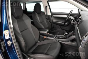 Blue Skoda Karoq 2023 in Riga, with an engine capacity of 1.50 L and mileage of 44 thousand km for 22590 €, photo 16 on AUTOMOTO.COM.LV