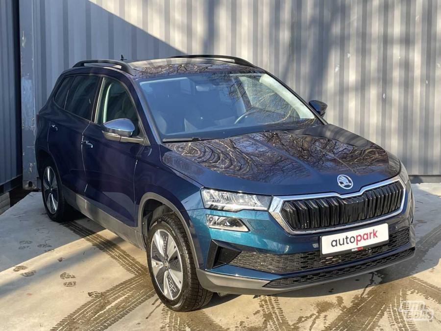 Синий Шкода Karoq 2024 в Вильнюс, объемом двигателя 1.50 л и пробегом 31 тыс. км за 24700 €, фото 3 на AUTOMOTO.COM.LV
