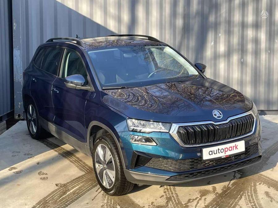 Синий Шкода Karoq 2024 в Вильнюс, объемом двигателя 1.50 л и пробегом 31 тыс. км за 24700 €, фото 3 на AUTOMOTO.COM.LV