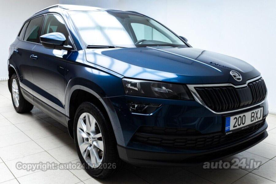Blue Skoda Karoq 2018 in Johvi, with an engine capacity of 1.50 L and mileage of 142 thousand km for 15500 €, photo 2 on AUTOMOTO.COM.LV