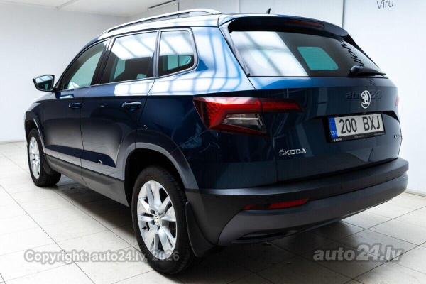 Blue Skoda Karoq 2018 in Johvi, with an engine capacity of 1.50 L and mileage of 142 thousand km for 15500 €, photo 8 on AUTOMOTO.COM.LV
