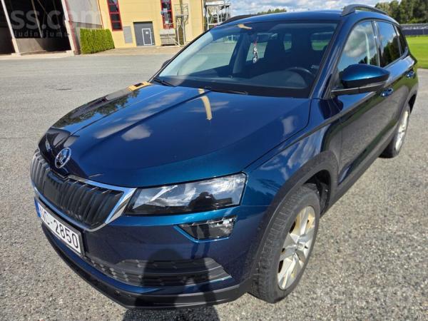 Синий Шкода Karoq 2022 в Рига, объемом двигателя 1.50 л и пробегом 97 тыс. км за 19400 €, фото 3 на AUTOMOTO.COM.LV