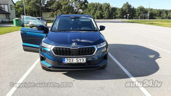 Zils Skoda Karoq 2024 Tallina, ar dzinēja tilpumu 1.50 L un nobraukumu 70 tūkst. km par 25000 €, foto 3 vietnē AUTOMOTO.COM.LV