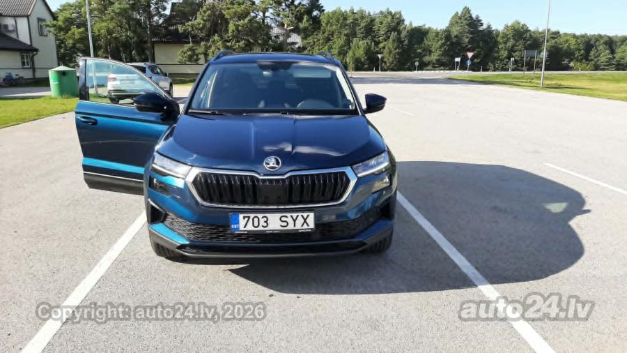 Zils Skoda Karoq 2024 Tallina, ar dzinēja tilpumu 1.50 L un nobraukumu 70 tūkst. km par 25000 €, foto 3 vietnē AUTOMOTO.COM.LV
