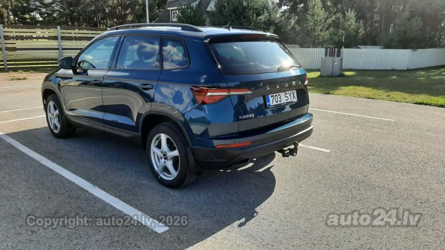 Zils Skoda Karoq 2024 Tallina, ar dzinēja tilpumu 1.50 L un nobraukumu 70 tūkst. km par 25000 €, foto 6 vietnē AUTOMOTO.COM.LV