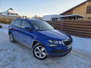 Zils Skoda Karoq 2019 Tauragė, ar dzinēja tilpumu 1.60 L un nobraukumu 282 tūkst. km par 11200 €, foto  vietnē AUTOMOTO.COM.LV