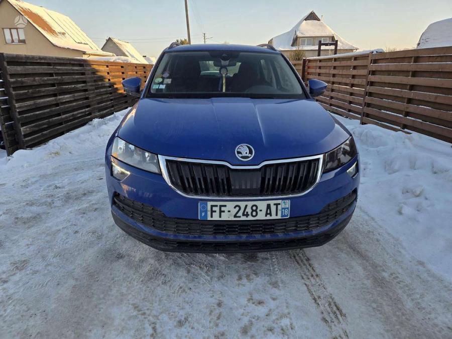 Zils Skoda Karoq 2019 Tauragė, ar dzinēja tilpumu 1.60 L un nobraukumu 282 tūkst. km par 11200 €, foto 5 vietnē AUTOMOTO.COM.LV