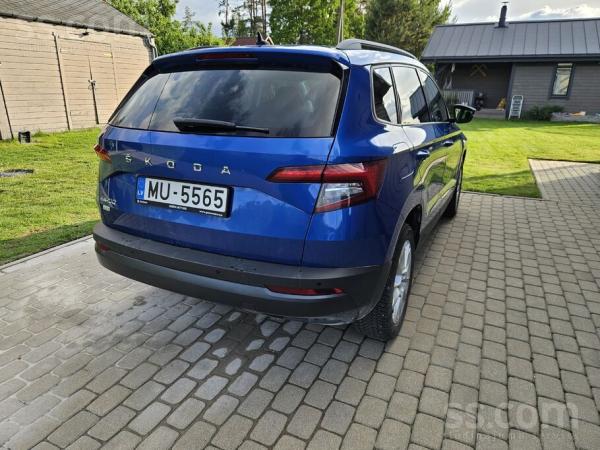 Синий Шкода Karoq 2021 в Рига, объемом двигателя 1.50 л и пробегом 97 тыс. км за 19500 €, фото 3 на AUTOMOTO.COM.LV