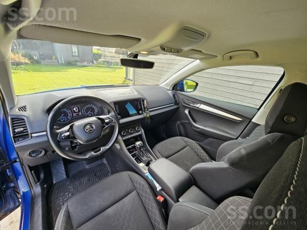 Синий Шкода Karoq 2021 в Рига, объемом двигателя 1.50 л и пробегом 97 тыс. км за 19500 €, фото 5 на AUTOMOTO.COM.LV