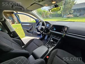 Синий Шкода Karoq 2021 в Рига, объемом двигателя 1.50 л и пробегом 97 тыс. км за 19500 €, фото 7 на AUTOMOTO.COM.LV