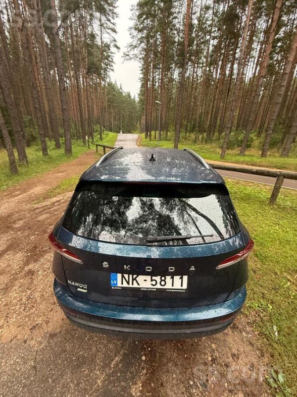 Синий Шкода Karoq 2023 в Даугавпилс, объемом двигателя 1.50 л и пробегом 59 тыс. км за 25500 €, фото 5 на AUTOMOTO.COM.LV