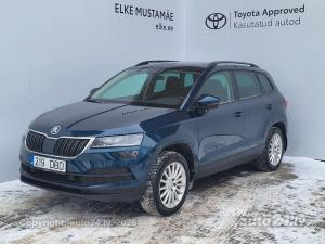 Blue Skoda Karoq 2018 in Tallinn, with an engine capacity of 1.50 L and mileage of 159 thousand km for 13995 €, photo  on AUTOMOTO.COM.LV
