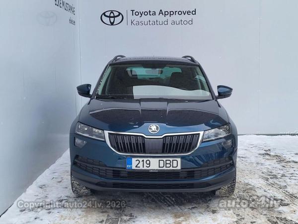 Zils Skoda Karoq 2018 Tallina, ar dzinēja tilpumu 1.50 L un nobraukumu 159 tūkst. km par 13995 €, foto 5 vietnē AUTOMOTO.COM.LV