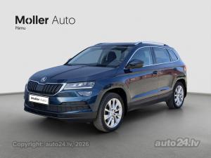 Zils Skoda Karoq 2019 Pērnava, ar dzinēja tilpumu 1.60 L un nobraukumu 109 tūkst. km par 18900 €, foto  vietnē AUTOMOTO.COM.LV