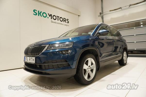 Blue Skoda Karoq 2020 in Tallinn, with an engine capacity of 1.50 L and mileage of 172 thousand km for 16900 €, photo 1 on AUTOMOTO.COM.LV