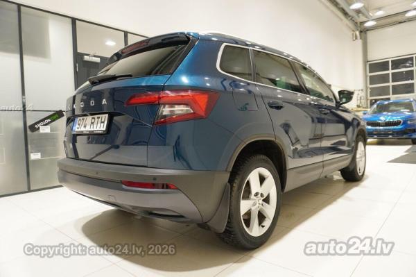 Blue Skoda Karoq 2020 in Tallinn, with an engine capacity of 1.50 L and mileage of 172 thousand km for 16900 €, photo 3 on AUTOMOTO.COM.LV