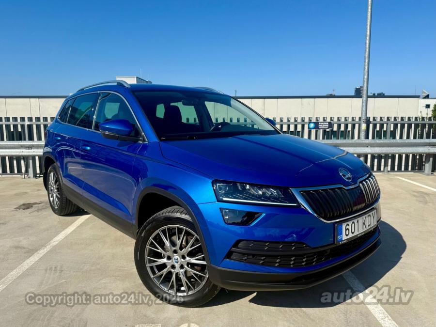 Синий Шкода Karoq 2020 в Таллин, объемом двигателя 1.50 л и пробегом 68 тыс. км за 18990 €, фото 1 на AUTOMOTO.COM.LV
