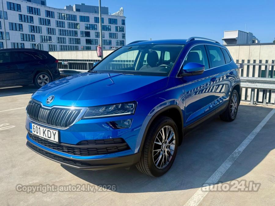 Синий Шкода Karoq 2020 в Таллин, объемом двигателя 1.50 л и пробегом 68 тыс. км за 18990 €, фото 3 на AUTOMOTO.COM.LV