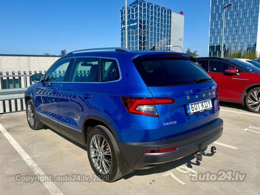 Синий Шкода Karoq 2020 в Таллин, объемом двигателя 1.50 л и пробегом 68 тыс. км за 18990 €, фото 8 на AUTOMOTO.COM.LV