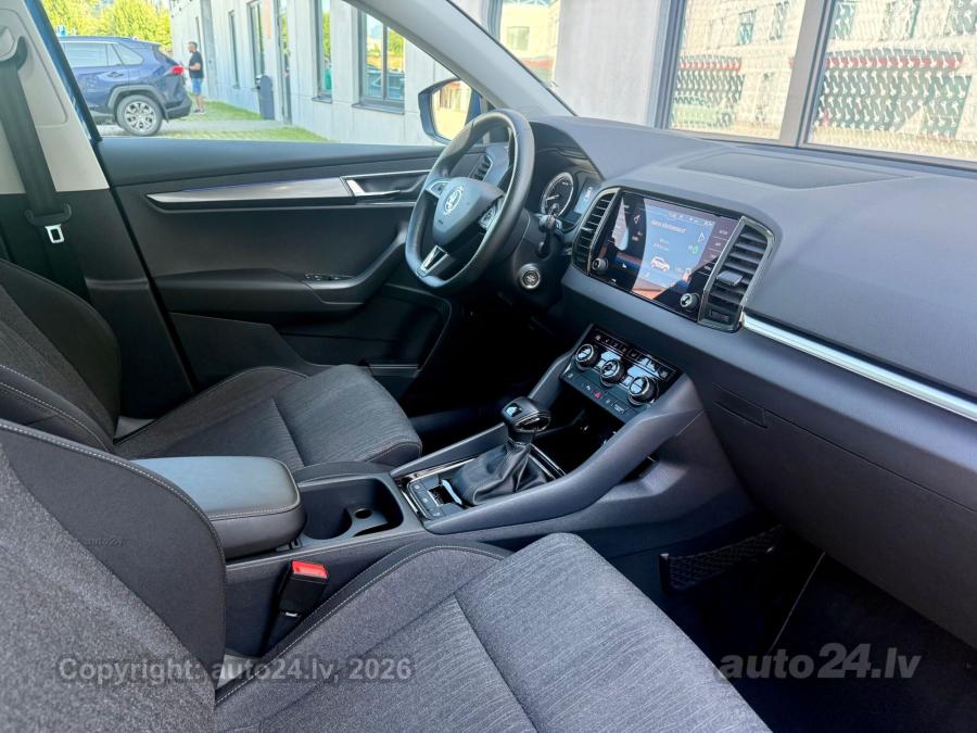 Синий Шкода Karoq 2020 в Таллин, объемом двигателя 1.50 л и пробегом 68 тыс. км за 18990 €, фото 14 на AUTOMOTO.COM.LV