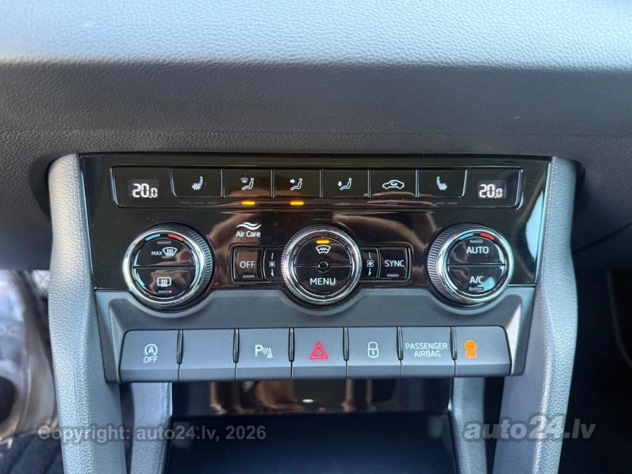 Синий Шкода Karoq 2020 в Таллин, объемом двигателя 1.50 л и пробегом 68 тыс. км за 18990 €, фото 17 на AUTOMOTO.COM.LV