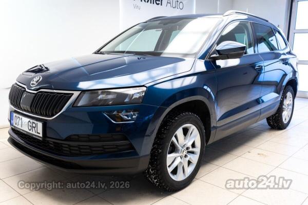 Zils Skoda Karoq 2021 Jehvi, ar dzinēja tilpumu 1.50 L un nobraukumu 37 tūkst. km par 21350 €, foto 2 vietnē AUTOMOTO.COM.LV