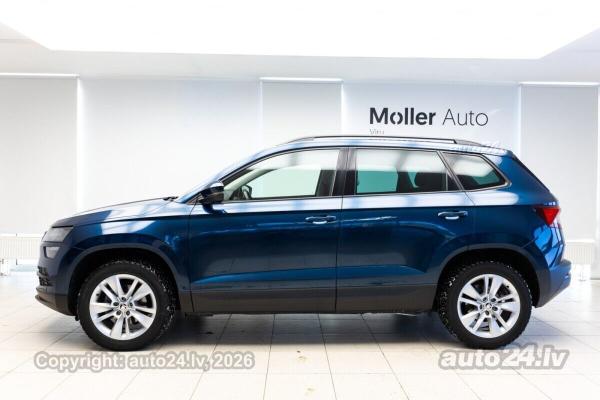 Zils Skoda Karoq 2021 Jehvi, ar dzinēja tilpumu 1.50 L un nobraukumu 37 tūkst. km par 21350 €, foto 4 vietnē AUTOMOTO.COM.LV