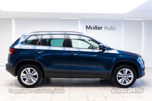 Zils Skoda Karoq 2021 Jehvi, ar dzinēja tilpumu 1.50 L un nobraukumu 37 tūkst. km par 21350 €, foto 5 vietnē AUTOMOTO.COM.LV