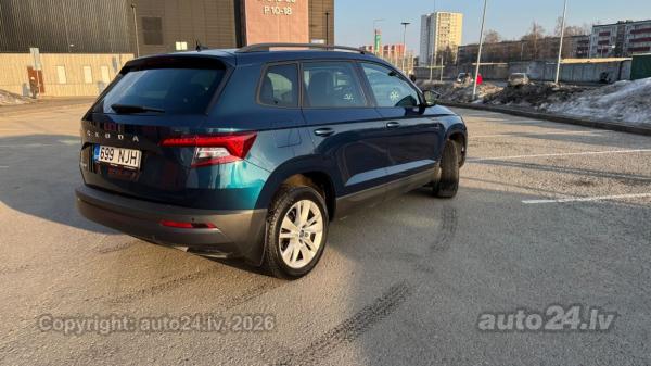 Blue Skoda Karoq 2021 in Tallinn, with an engine capacity of 1.50 L and mileage of 125 thousand km for 17500 €, photo 6 on AUTOMOTO.COM.LV