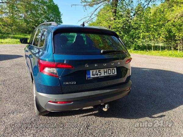 Zils Skoda Karoq 2021 Tallina, ar dzinēja tilpumu 1.50 L un nobraukumu 113 tūkst. km par 17995 €, foto 4 vietnē AUTOMOTO.COM.LV