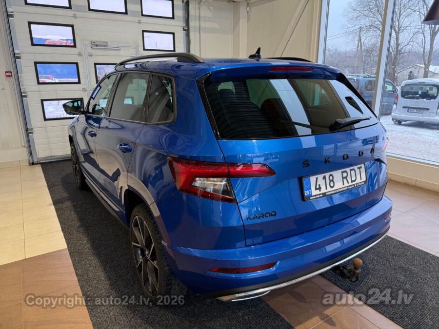 Zils Skoda Karoq 2022 Hāpsalu, ar dzinēja tilpumu 2.00 L un nobraukumu 59 tūkst. km par 24500 €, foto 3 vietnē AUTOMOTO.COM.LV