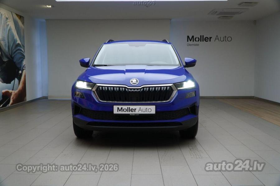 Blue Skoda Karoq 2022 in Tallinn, with an engine capacity of 2.00 L and mileage of 133 thousand km for 21900 €, photo 2 on AUTOMOTO.COM.LV