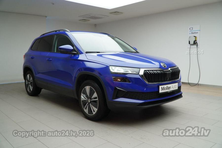 Blue Skoda Karoq 2022 in Tallinn, with an engine capacity of 2.00 L and mileage of 133 thousand km for 21900 €, photo 3 on AUTOMOTO.COM.LV