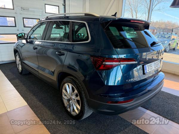 Blue Skoda Karoq 2023 in Haapsalu, with an engine capacity of 2.00 L and mileage of 49 thousand km for 35000 €, photo 3 on AUTOMOTO.COM.LV