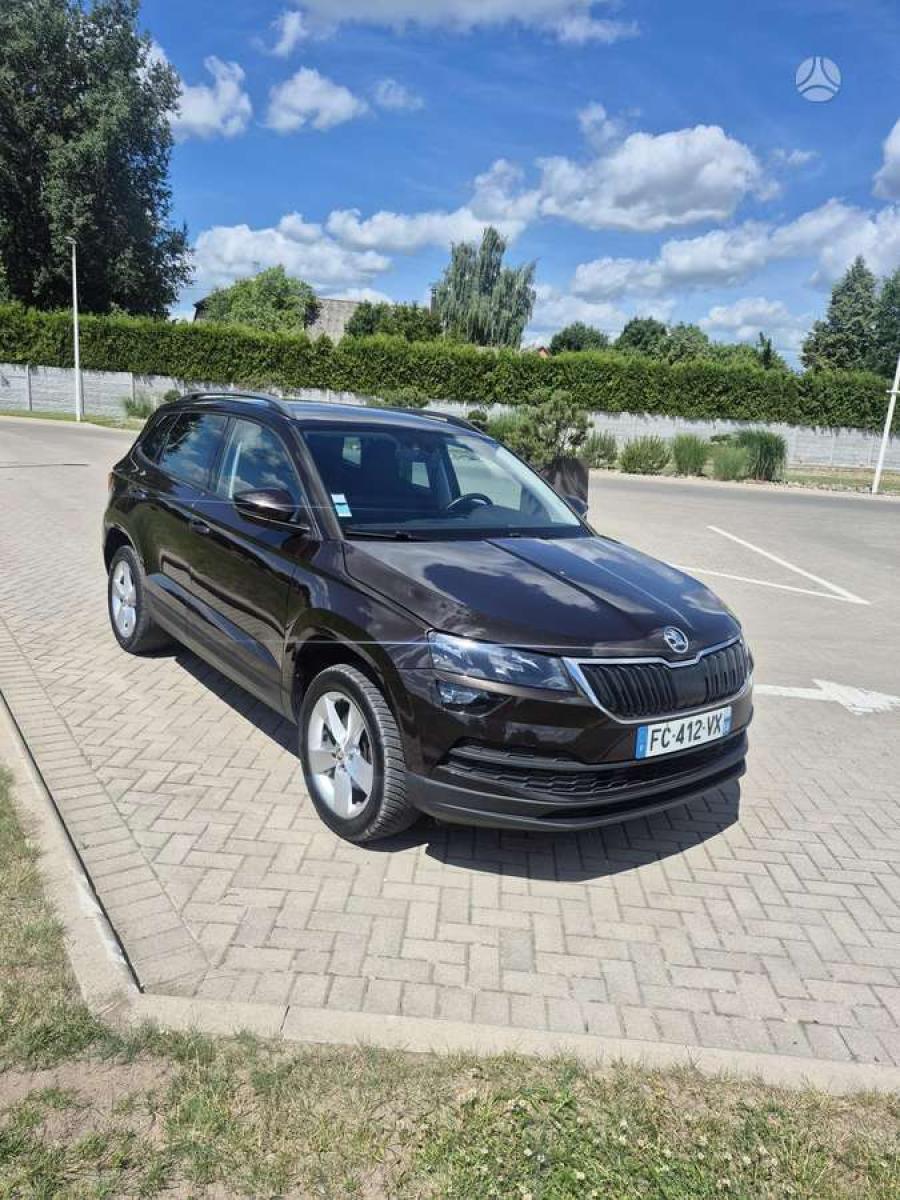 Brūns Skoda Karoq 2018 Tauragė, ar dzinēja tilpumu 1.60 L un nobraukumu 232 tūkst. km par 13200 €, foto 1 vietnē AUTOMOTO.COM.LV