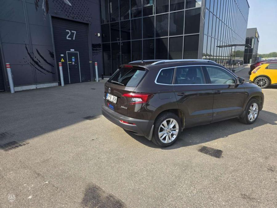 Brūns Skoda Karoq 2018 Kauņa, ar dzinēja tilpumu 1.60 L un nobraukumu 246 tūkst. km par 12500 €, foto 5 vietnē AUTOMOTO.COM.LV