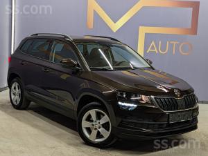 Brown Skoda Karoq 2018 in Jurmala, with an engine capacity of 1.60 L and mileage of 223 thousand km for 12950 €, photo  on AUTOMOTO.COM.LV