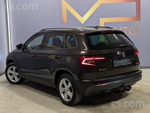 Brown Skoda Karoq 2018 in Jurmala, with an engine capacity of 1.60 L and mileage of 223 thousand km for 12950 €, photo 3 on AUTOMOTO.COM.LV