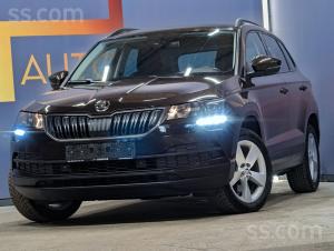 Brown Skoda Karoq 2018 in Jurmala, with an engine capacity of 1.60 L and mileage of 223 thousand km for 12950 €, photo 8 on AUTOMOTO.COM.LV
