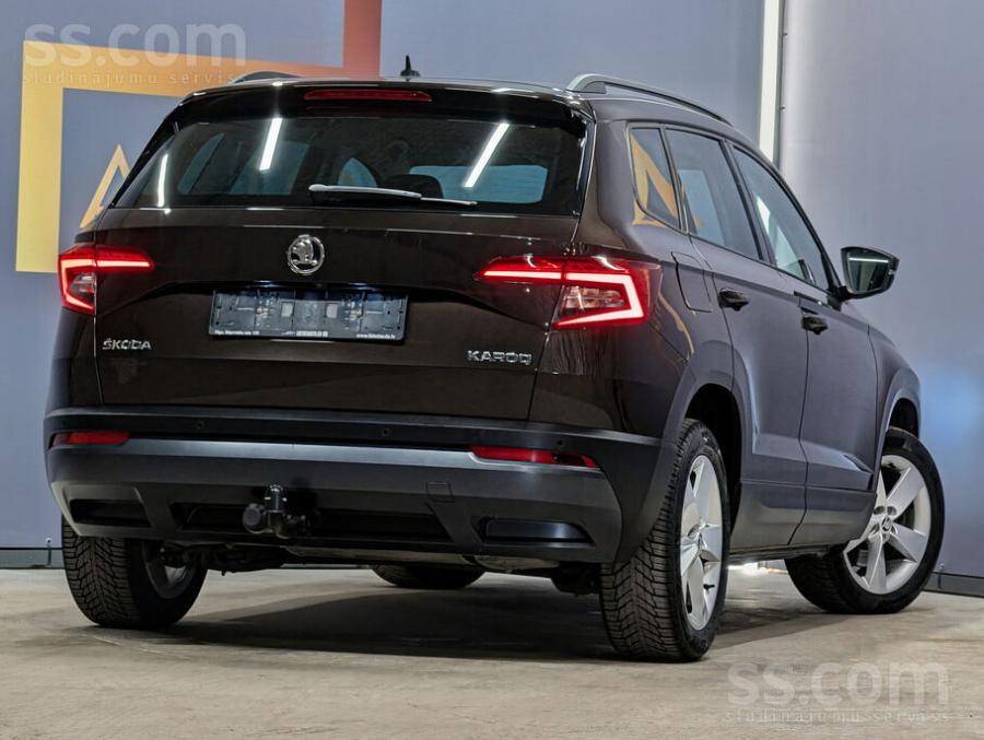 Brown Skoda Karoq 2018 in Jurmala, with an engine capacity of 1.60 L and mileage of 223 thousand km for 12950 €, photo 9 on AUTOMOTO.COM.LV